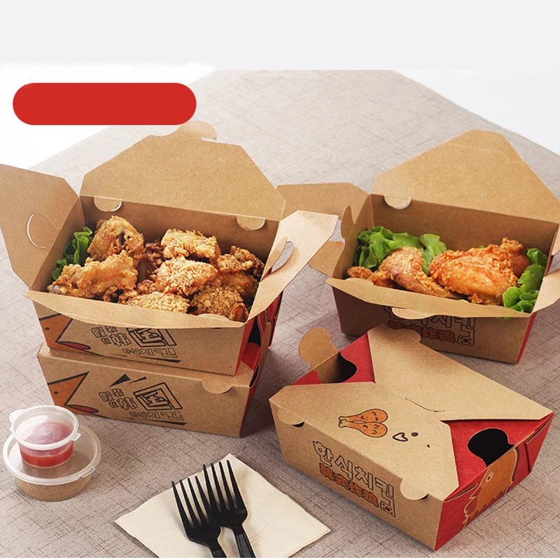 Wholesale Takeout Food Packaging Recycle Paper Breakfast Takeaway Food ...