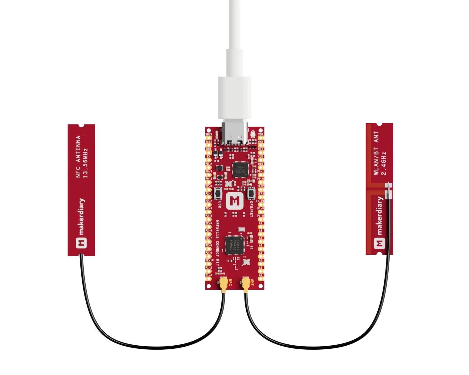 Chipboard Nordic NRF54L15 Connect Kit - Compact Development Board