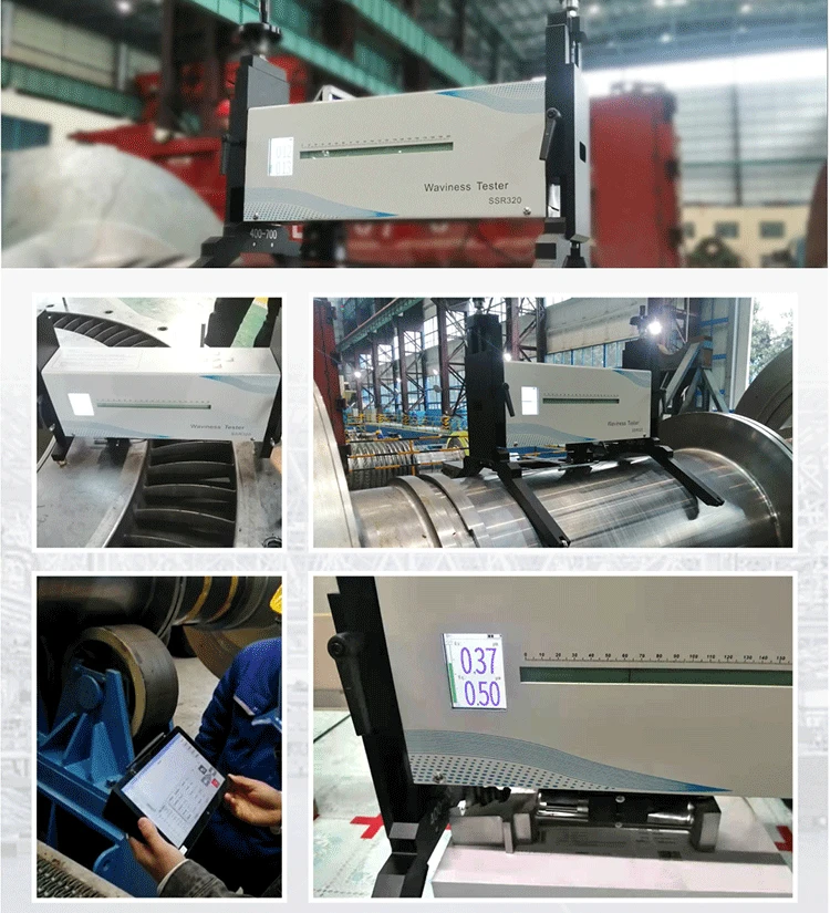 SSR320 Roughness Profilometer Large Range Digital Profile Measuring ...