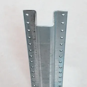 Small Order Available Metal Galvanized Fence Post U Channel Post Steel ...