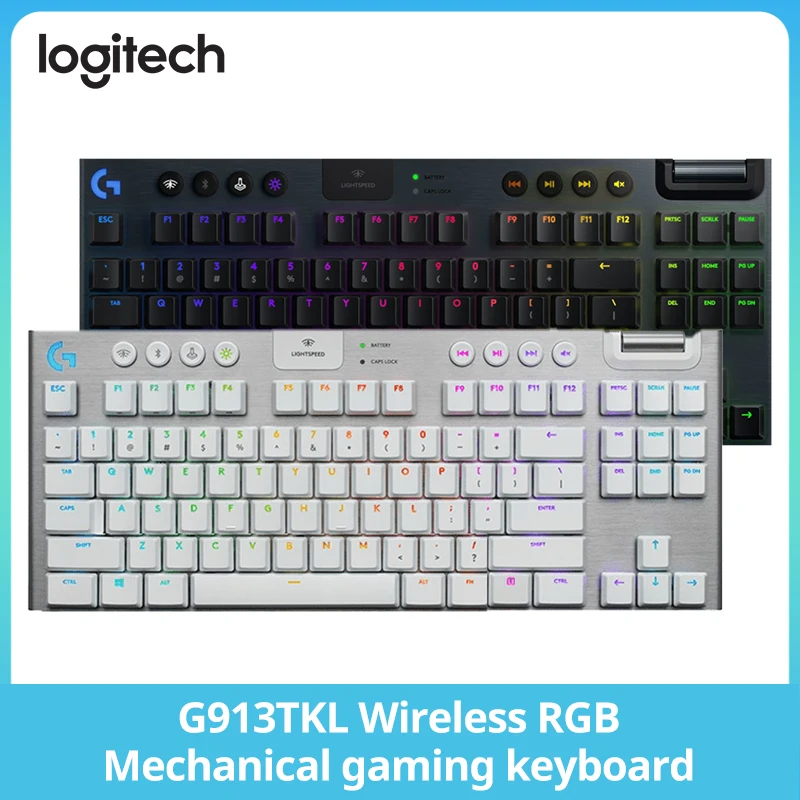 Logitech G913 Tkl Three-mode Low Axis Without Numeric Wireless ...