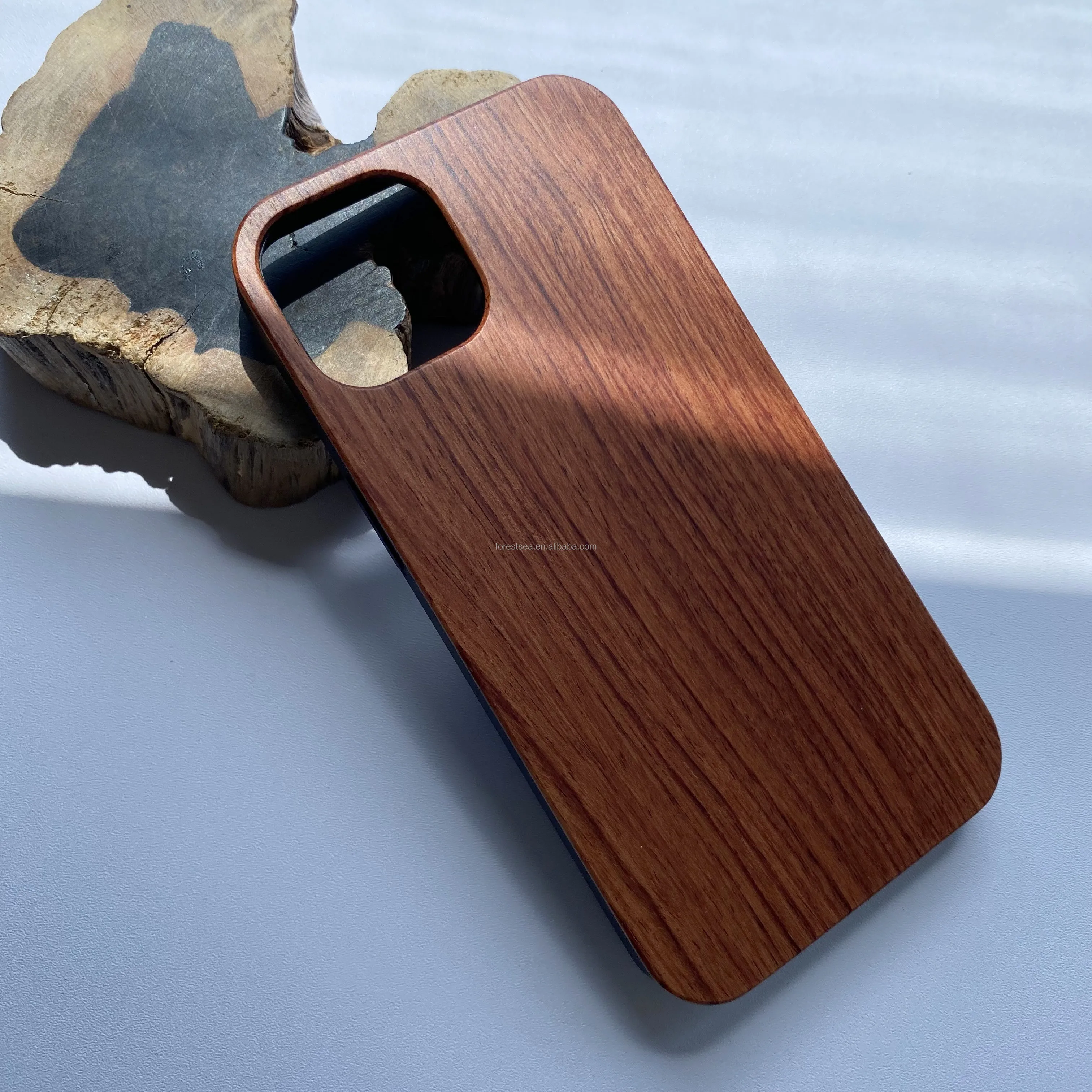 High Quality Natural Wood Case Laser Printing Unique Wooden Mobile ...