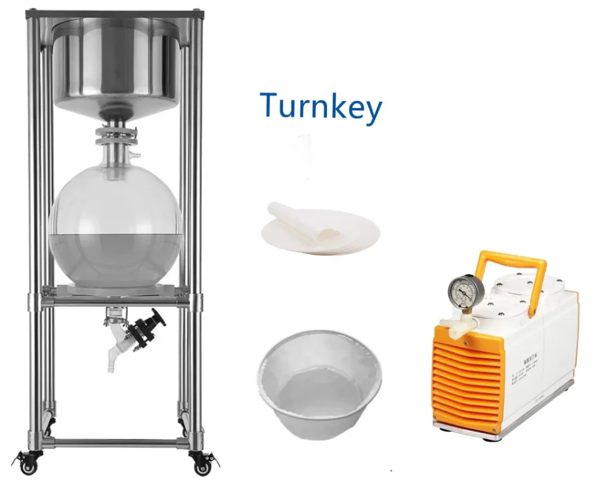 Topacelab 10L 20L 30L 50Liters Vacuum Filter/ Filtration Equipment ...