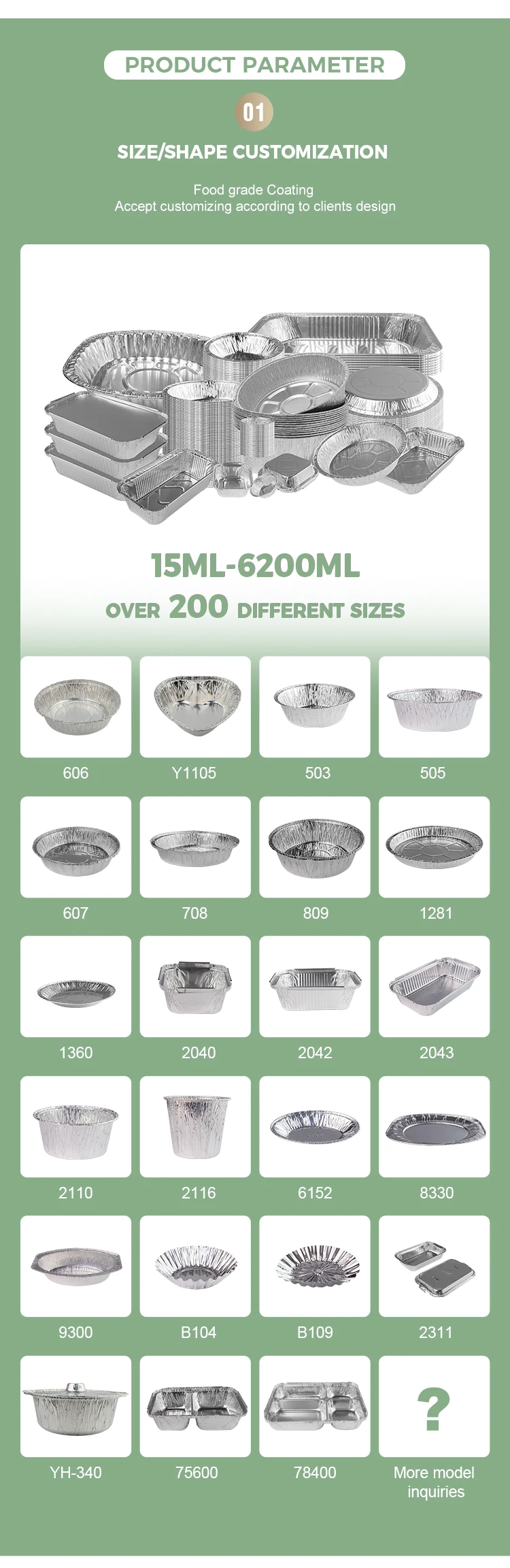 7585ml Oval Turkey Foil Container Baking Pan 455*355*83mm Disposable ...