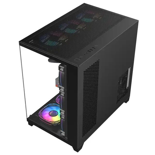 Sate(k896)oem New Tempered Glass Computer Case&towers Atx Desktop Pc ...