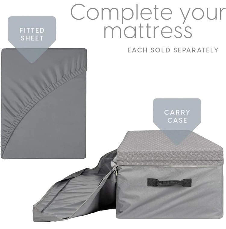 Memory Foam Folding Mattress - Space-Saving Portable Bed
