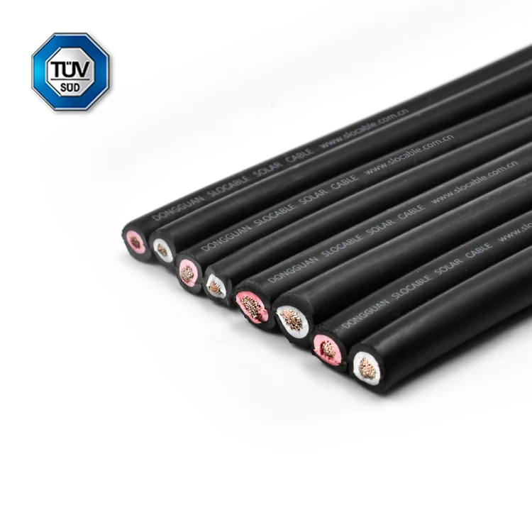 Slocable 1000v 1500v High Voltage Pv Wire2.5/4/6/10 Mm Tuv Standard ...