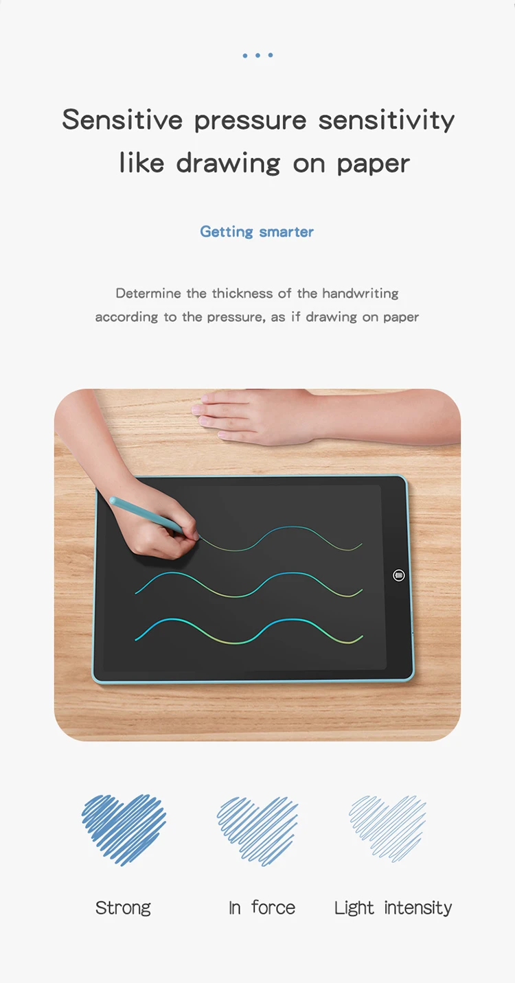 Doodle Drawing Lcd Writing Tablet Pad 8.5 10 12 Inch Lcd Handwriting ...