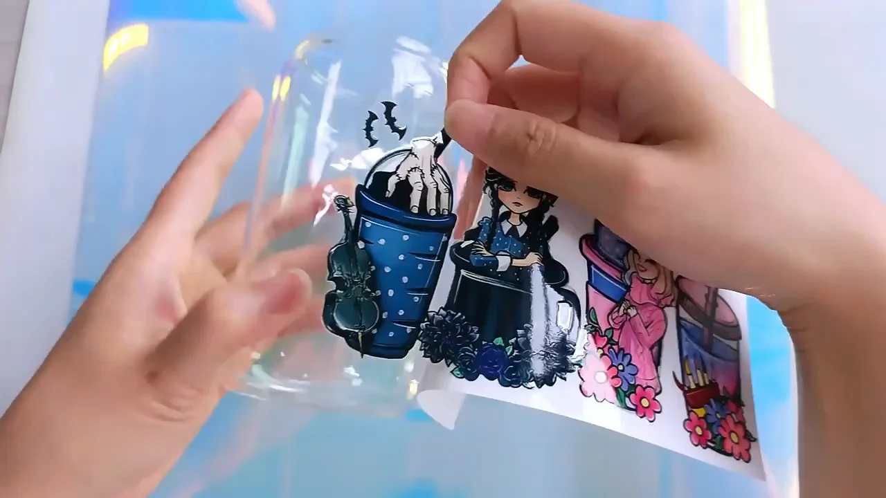 Hot Sale Wholesale Custom Cheap Transfer Printing Sticker Label Uv Dtf ...