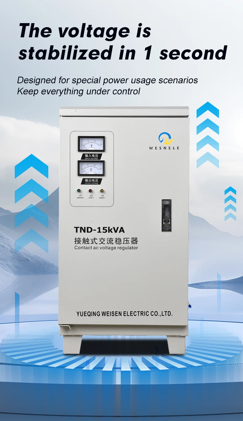 Three Phase 15kva 3 Phase Copper Coil Voltage Stabilizer Voltage 15kva ...