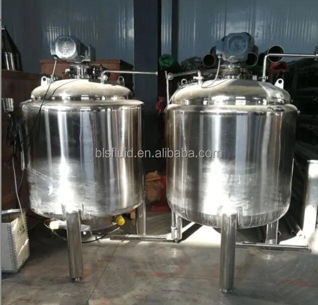 2000 Liter Mixing Tank - Efficient Industrial Beverage Mixer