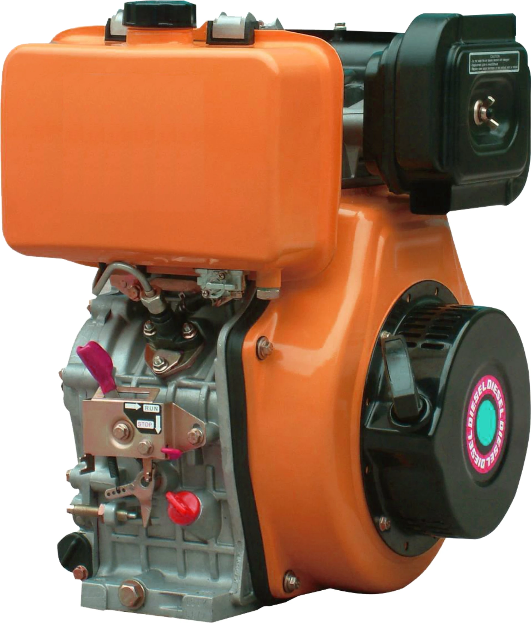 10 Hp Single Cylinder With Air-cooled Diesel Engine - Buy 10hp Diesel ...