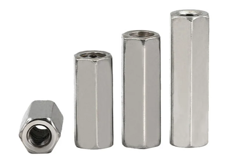 DIN6334 Internal Thread Long Hex Sleeve Barrel Nut Titanium Gr2 Hex ...
