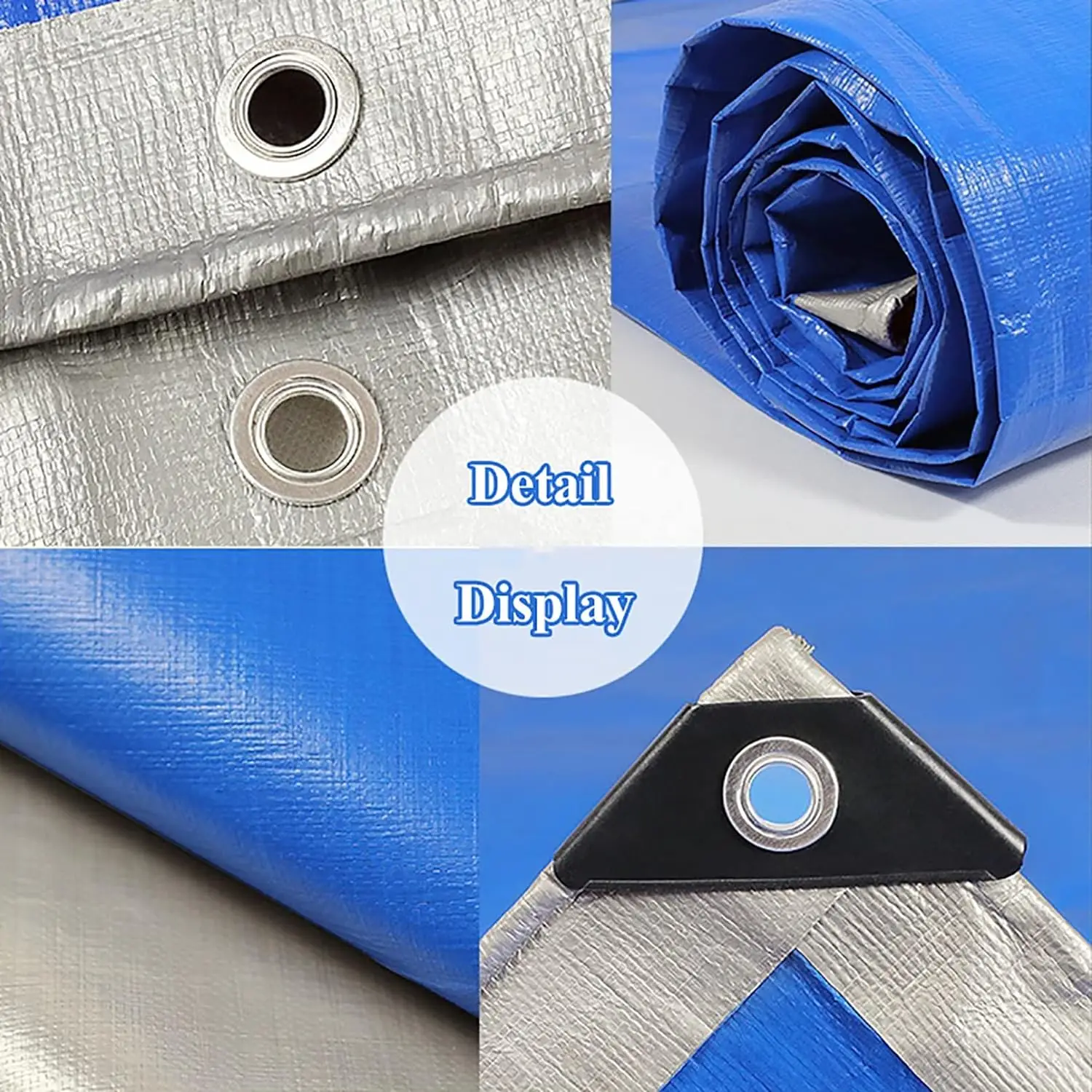 Waterproof Custom PE Car Trailer Cover - 65GSM Tarpaulin