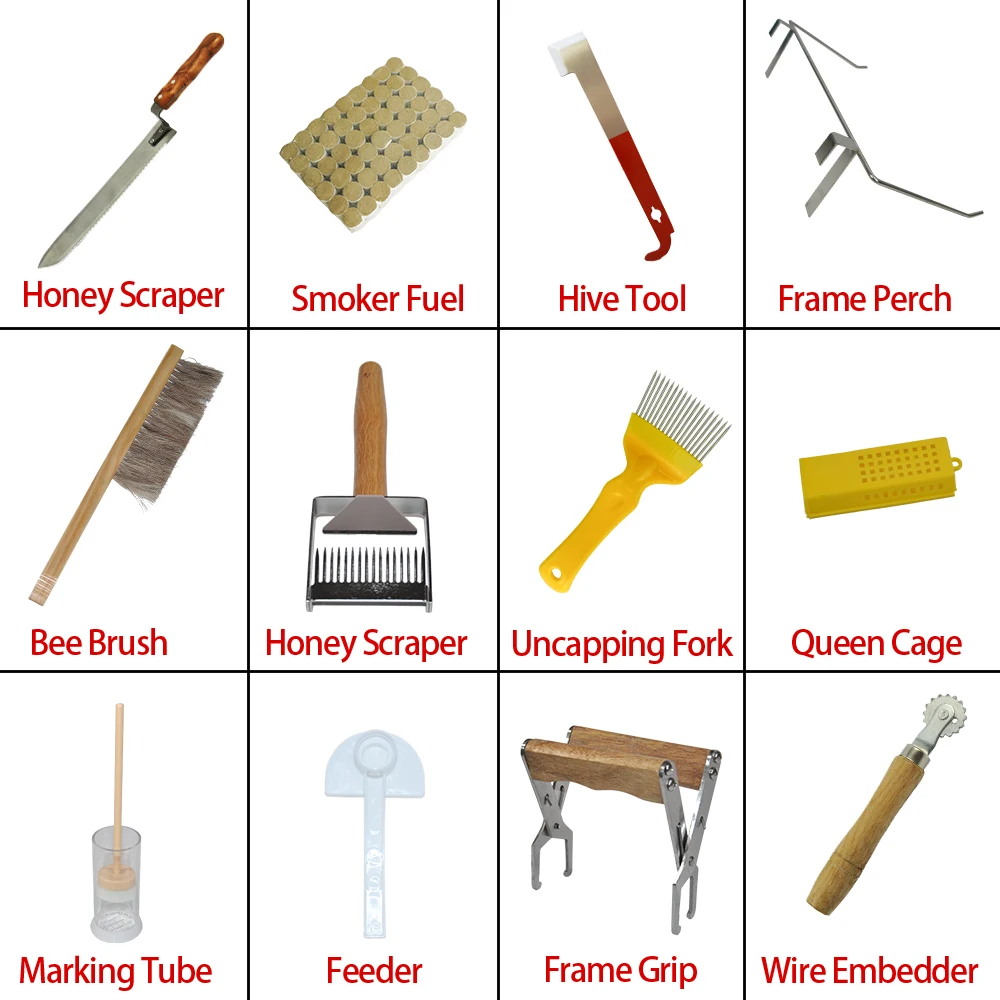 Beekeeping Equipment - 15 Pcs Tools Kit from Multi-Sweet Group