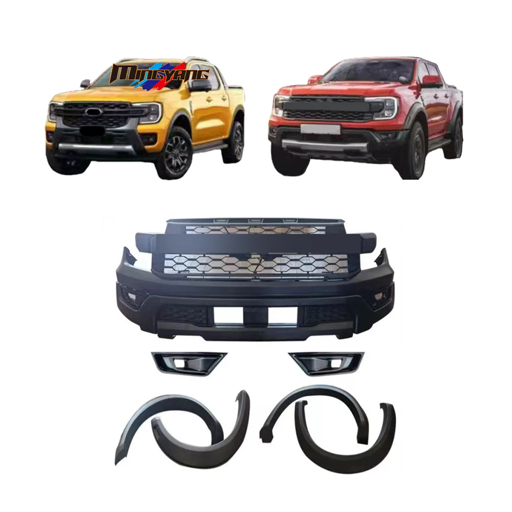 High quality body kit car bumpers for Ford ranger 2012-2021 T6 T7 T8 ...
