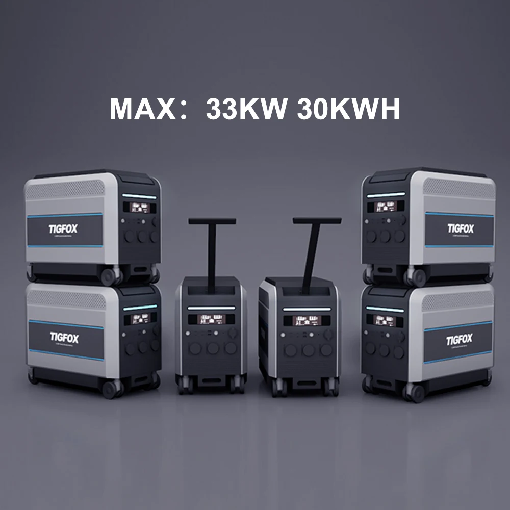 Portable Wheels Hybrid Inverter And Battery Energy-storage-system Power ...