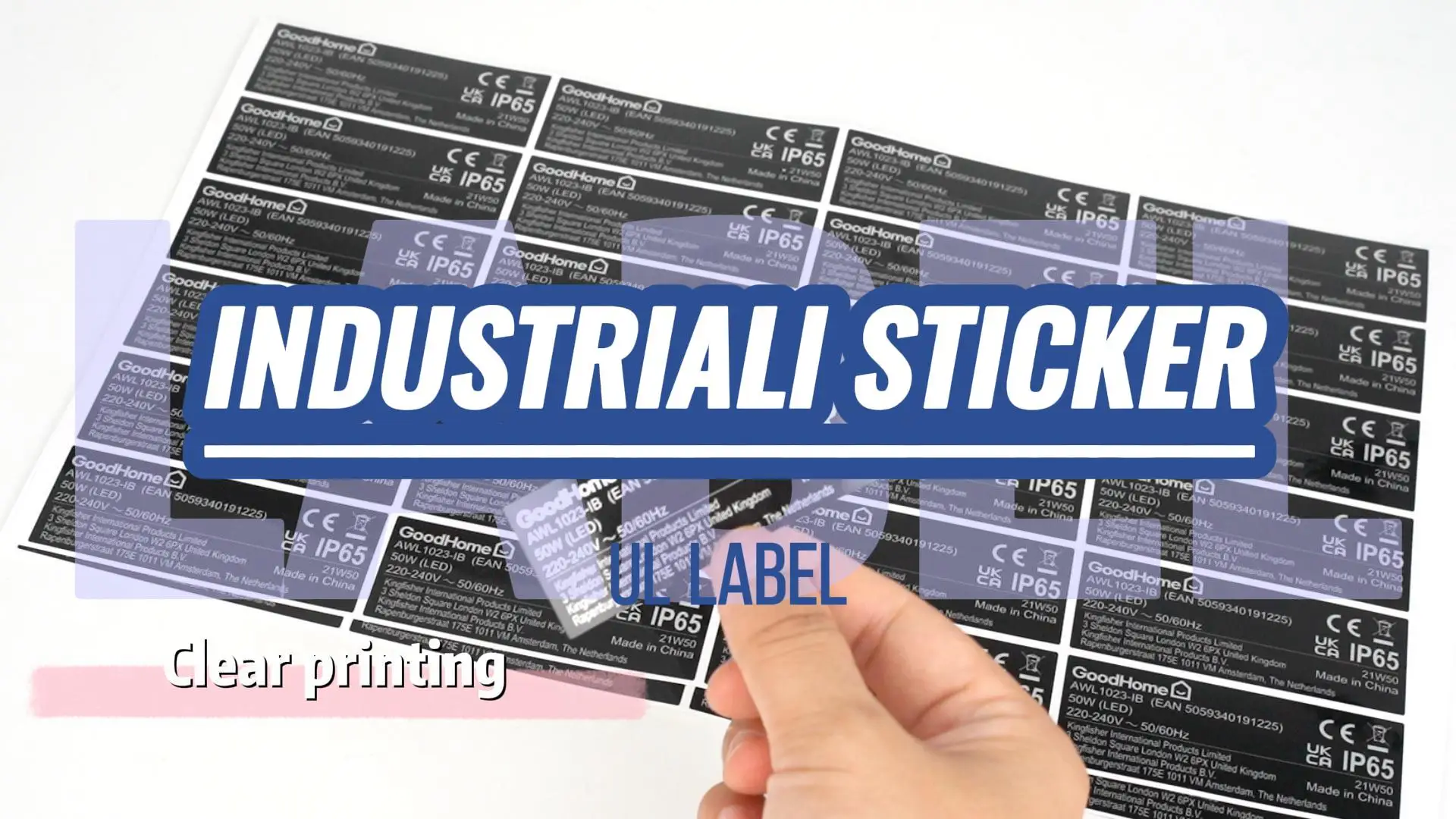 Custom Laser Round Logo Sticker Security Qr Code Sticker Printing ...