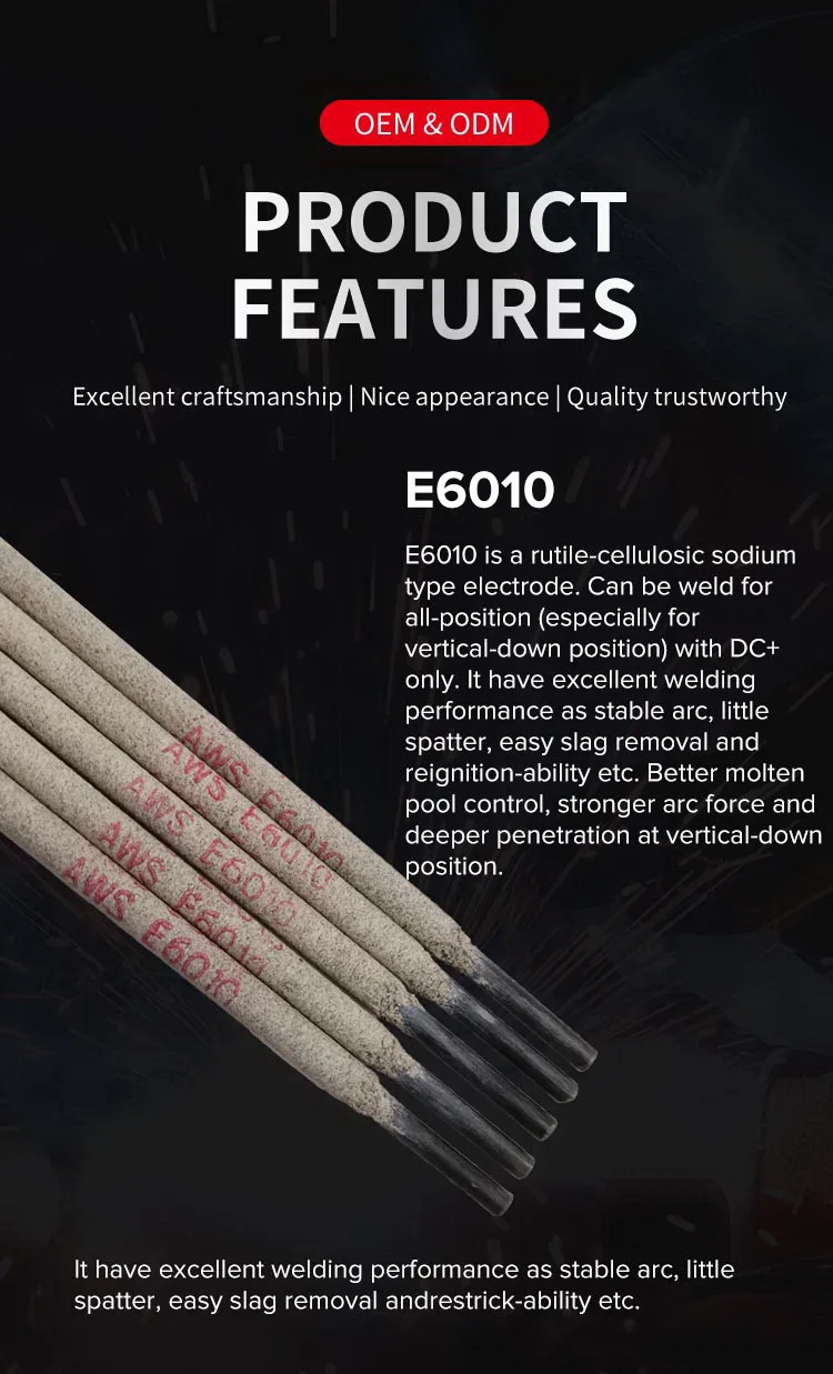 Welding Electrode AWS E6011 and E6010 Welding Rods factory| Alibaba.com