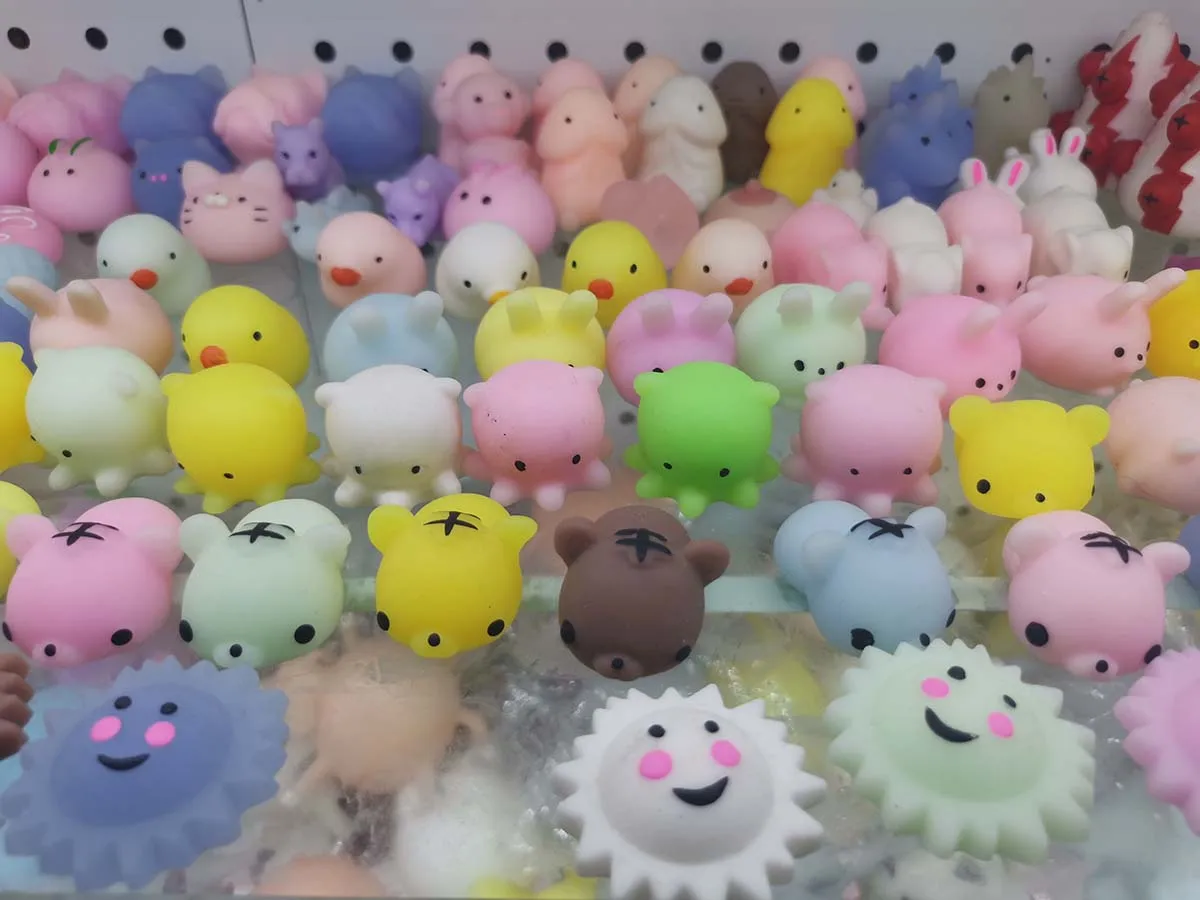 White Mini Mochi Squishy Animal Pet Set Tiger Soft Toys For Kid - Buy ...