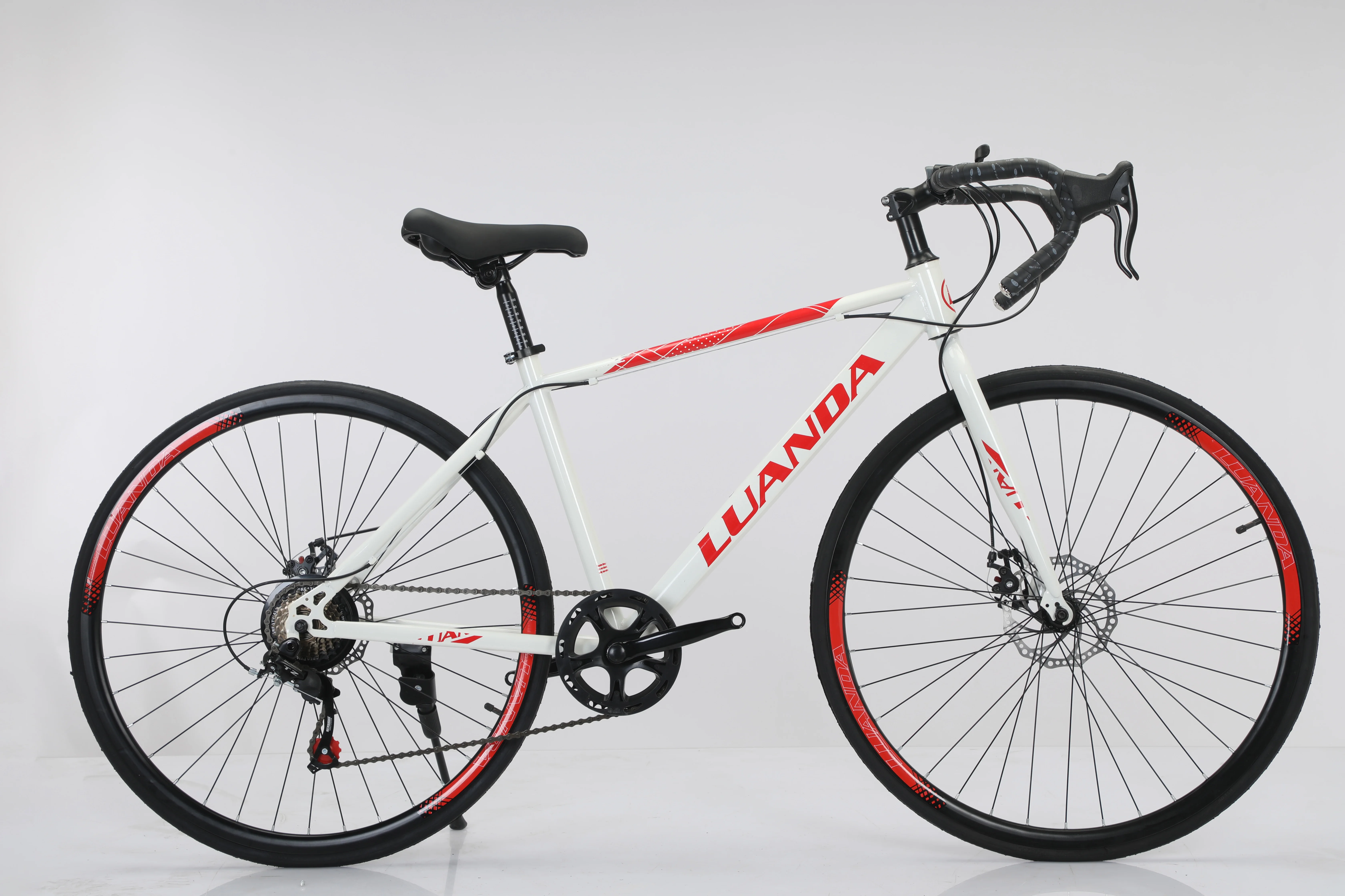 XINYANG Road Bike - High-Carbon Steel, 21 Speed Disc Brake