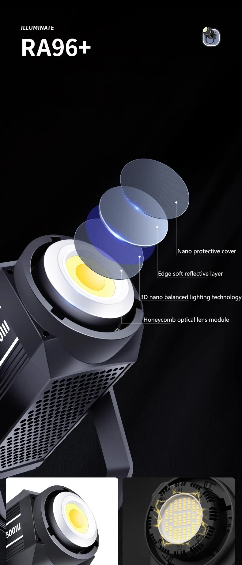 300w Led Light For Video Shooting 2800-6800k Photography Light Remote ...