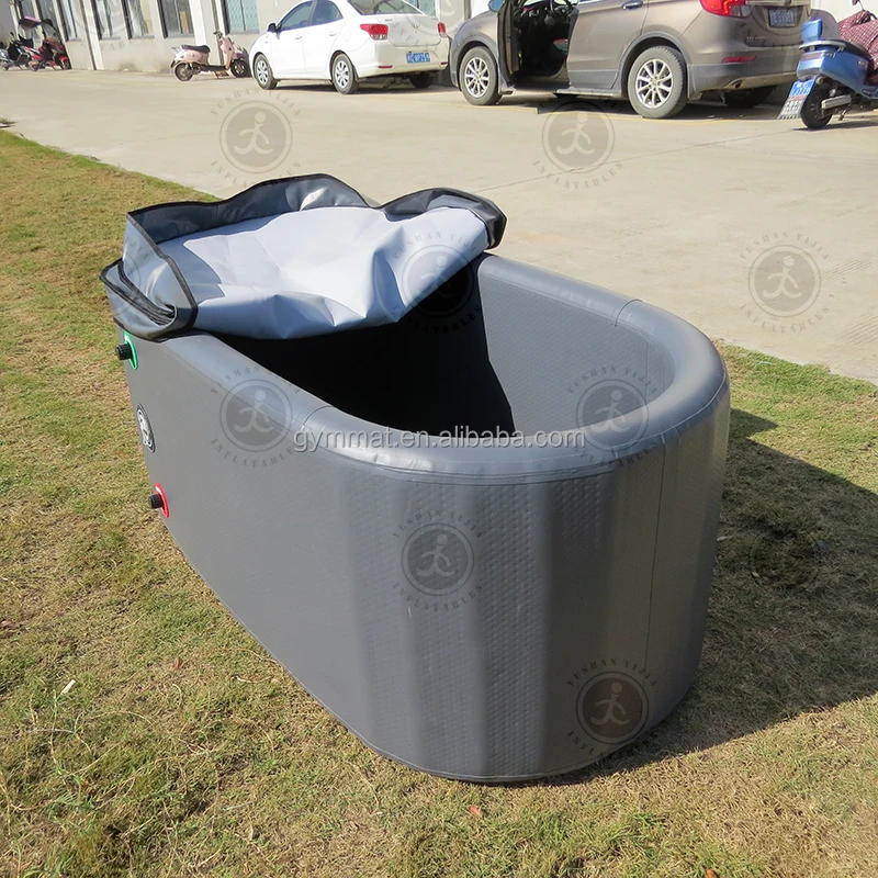 Inflatable Portable Ice Bath Tub Recovery With Water Chiller 1hp - Buy Inflatable Portable Ice ...