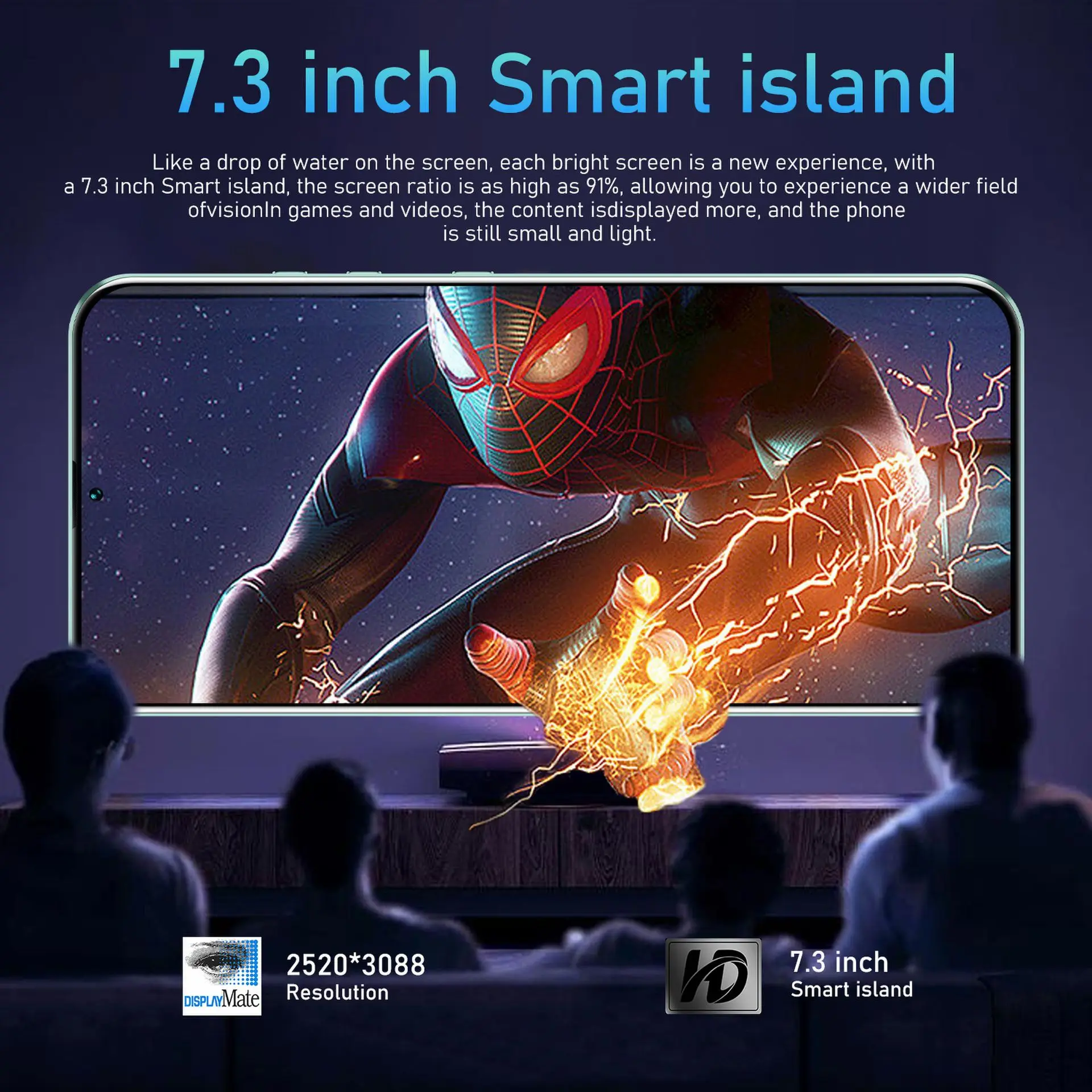 Wholesale Custom Global 5G Reno9 Pro Smartphone 7.3 Inch Mobile Phone ...