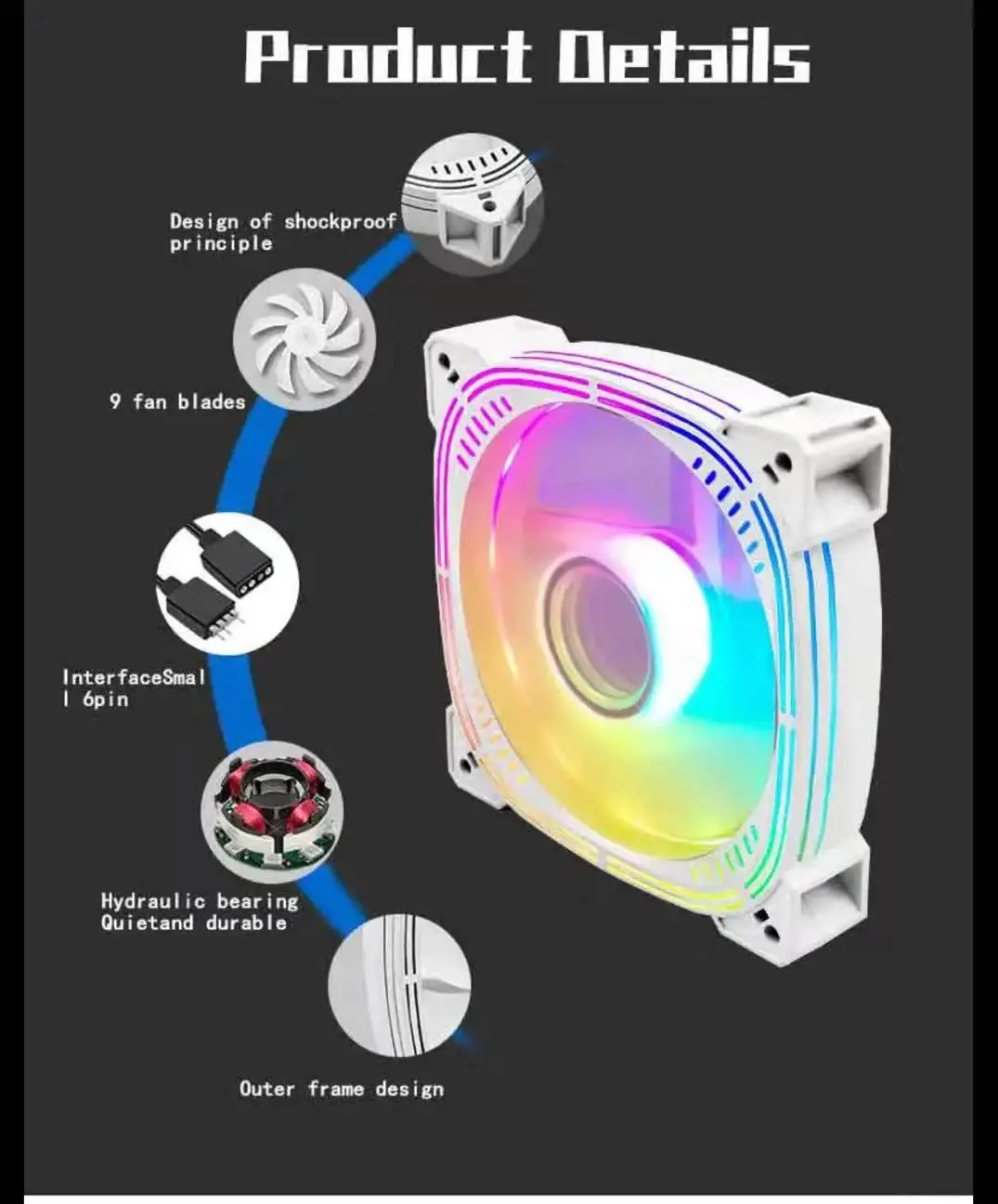 Cpu Liquid Coolers 120mm 250mm Argb Fan Supports Intel And Cpu Amd ...