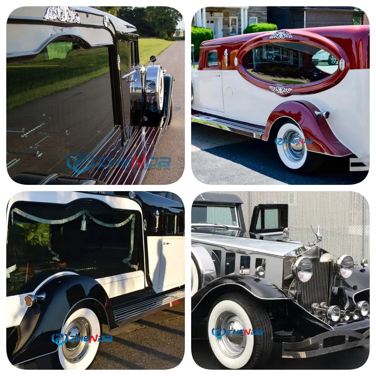 Vintage Electric Hearse Carriage for Sale - Classic Funeral Vehicle in ...