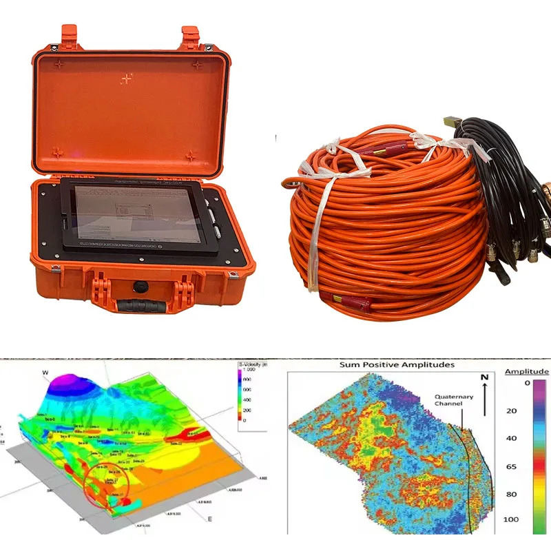 24 Channels Seismic Seismograph for Refraction MASW HVSR
