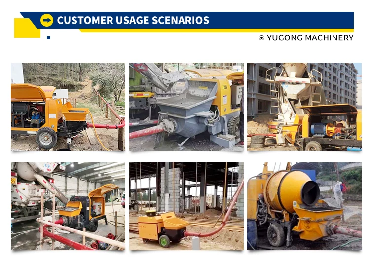 Machinery Concrete Pump Secondary Structural Column Pumps Electric ...