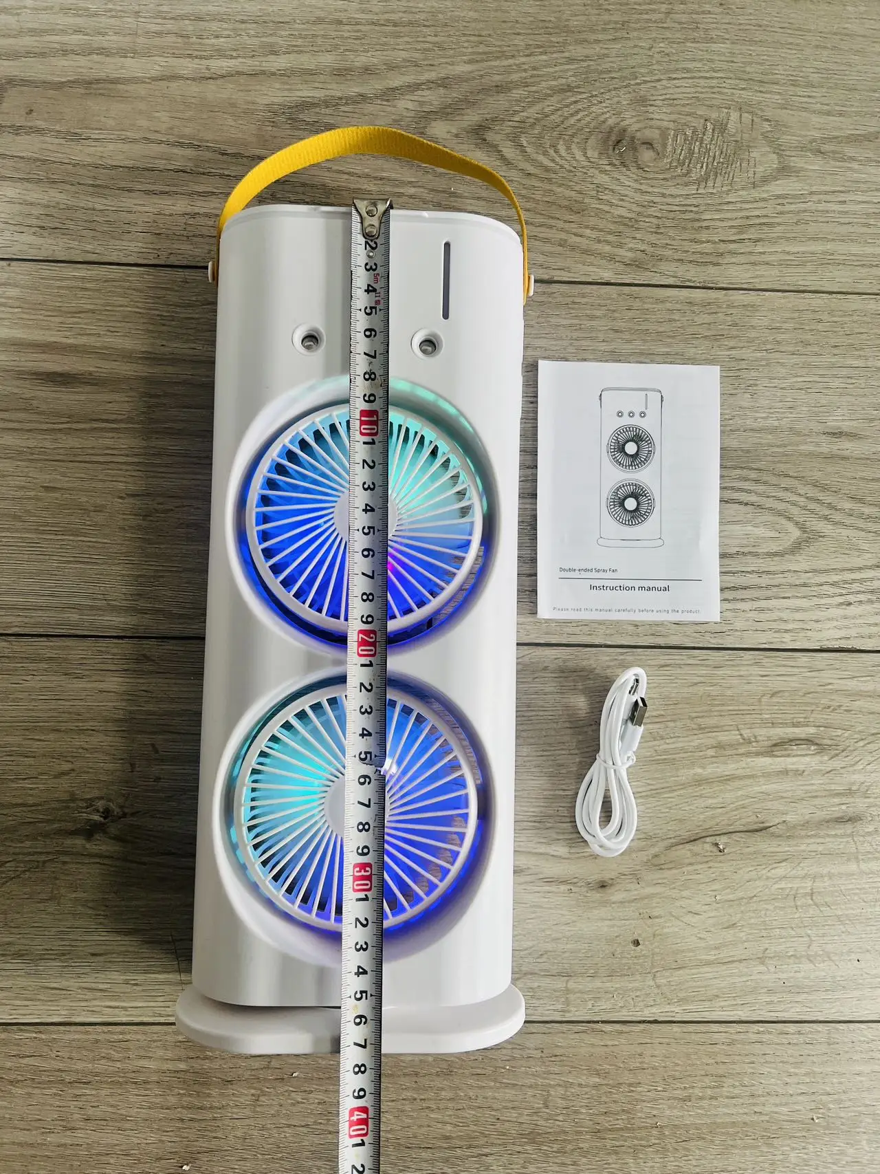 Portable Automatic Rotating Table Mini Evaporative Air Cooler Usb ...