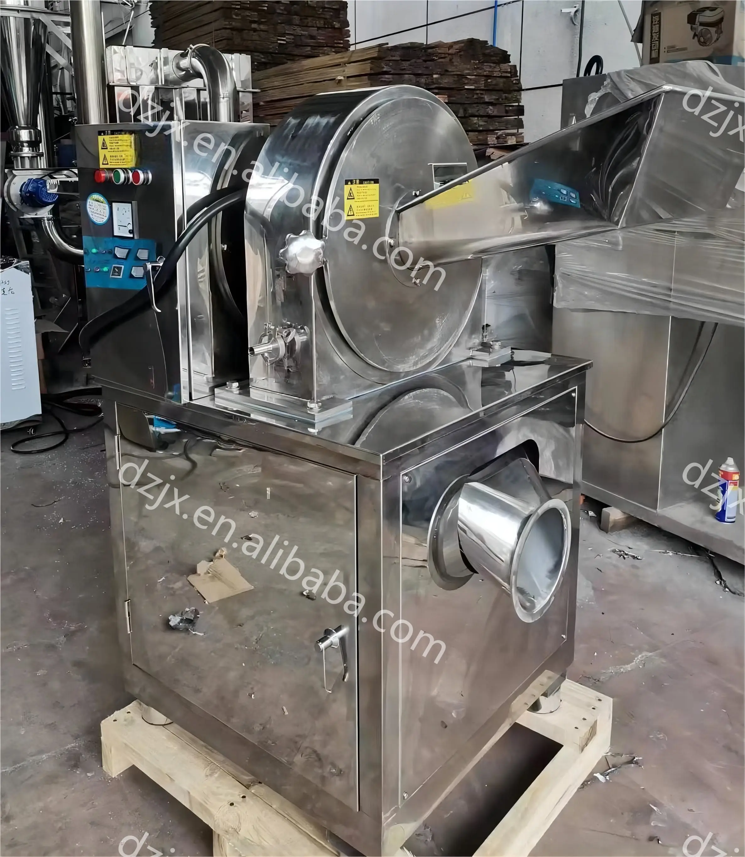 DZJX Ginger Turmeric Pulverizer Icing Sugar Miller Water Cooling ...