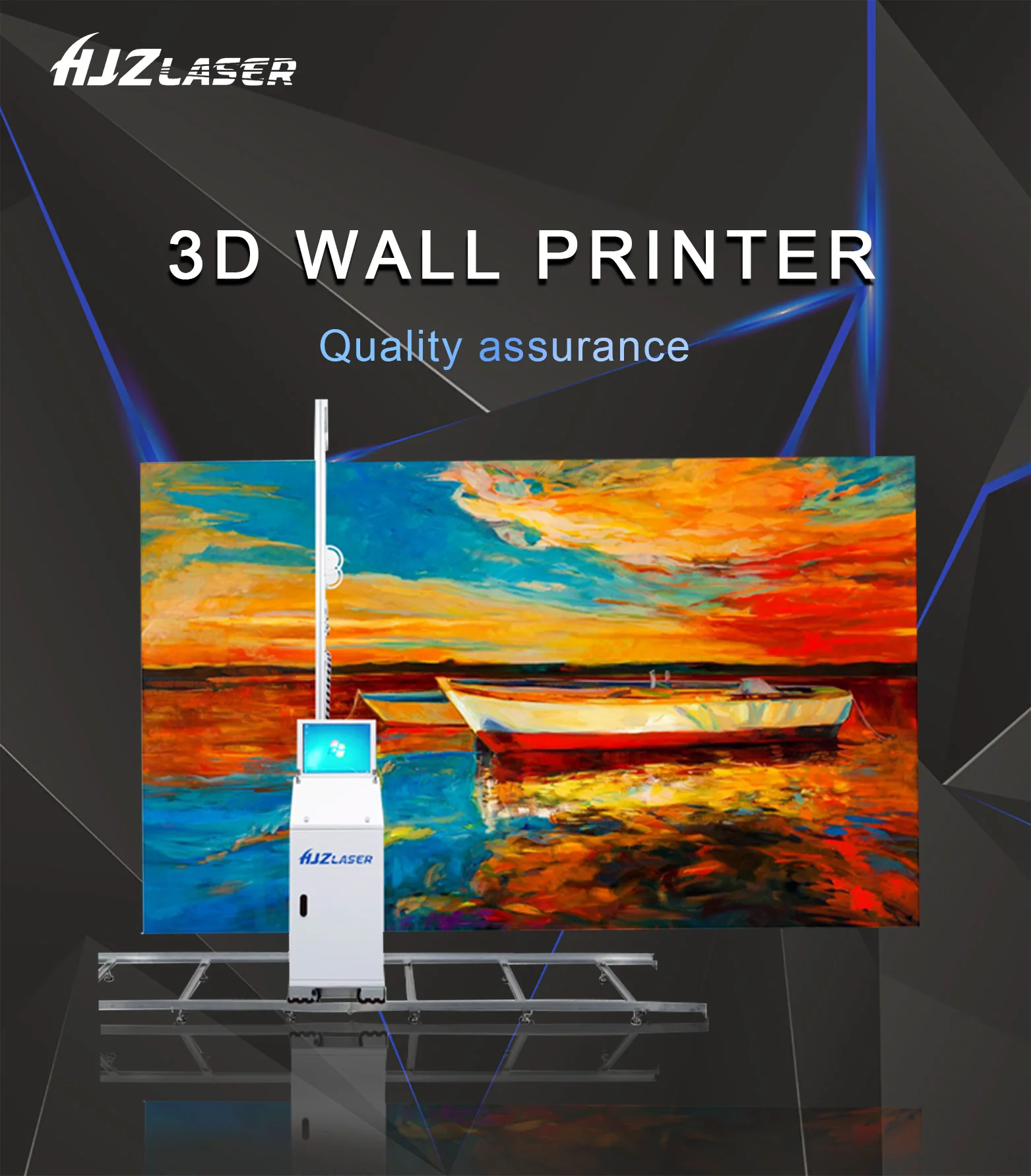 3D UV Mini Wall Inkjet Printer - High Productivity & Quality