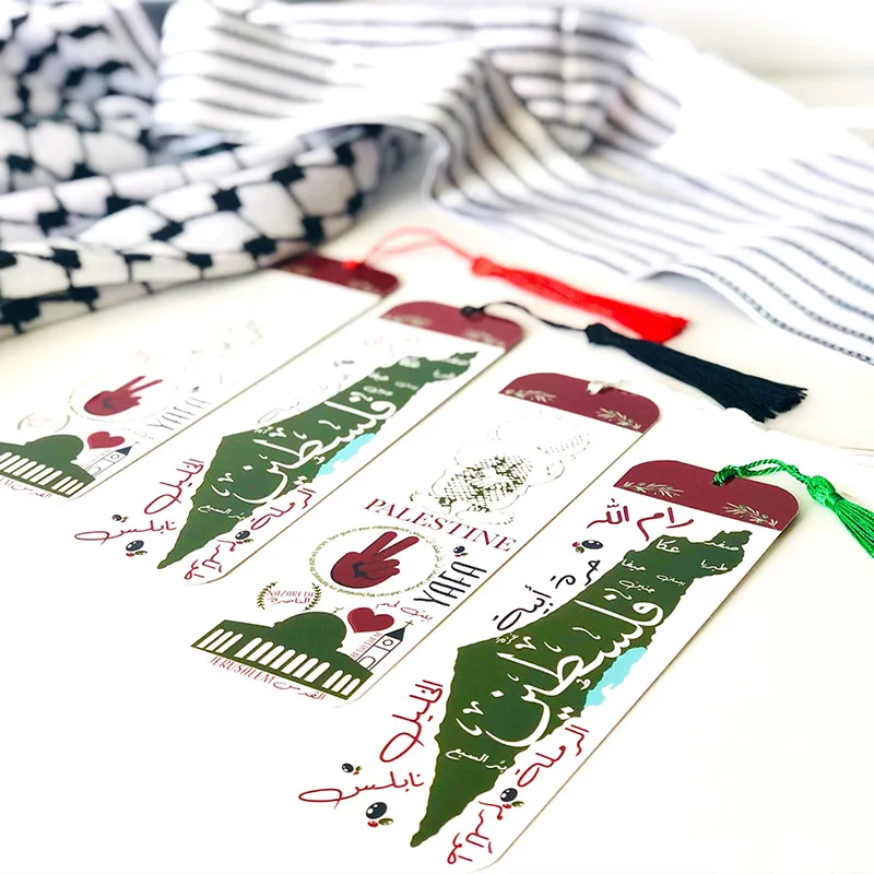 Custom Palestine Bookmark Arab Gifts Custom Metal Allah Muslim Quran ...