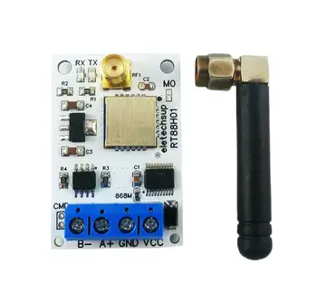 Vhf/uhf Radio Modem Rs485 Lora Gfsk Wireless Transceiver 22dbm 433m ...