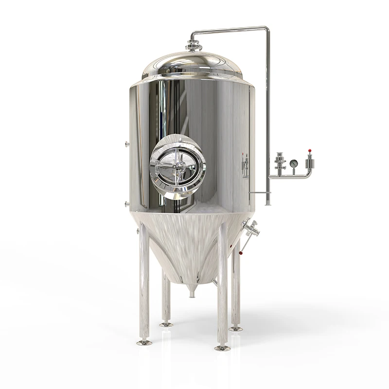 500L Stainless Steel 304 316L Jacketed Insulation Beer Brewing ...