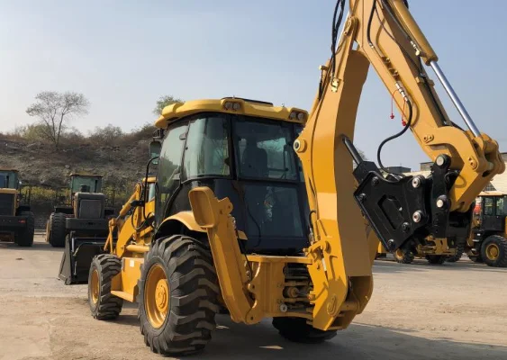 Retroexcavadora Backhoe Loader Sk388t Rops Cab Back Hydraulic Hammer ...