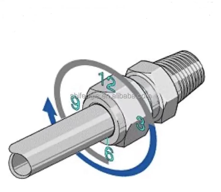 Compression Union Fitting Ss316 Ntp Male Fit Od Tube - Buy Copper Tube ...