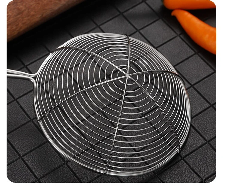 Stainless Steel Boba Pearl Scoop Tapioca Draining Slotted Skimmer Spoon ...