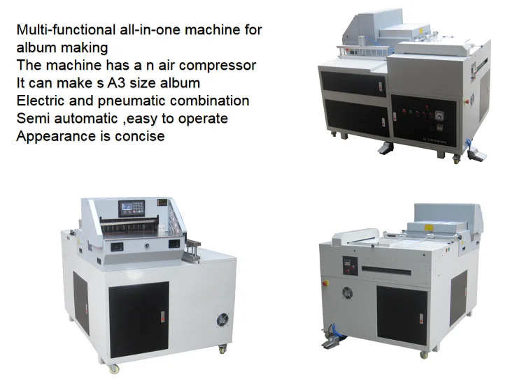 A3 Size Photo Book Maker All In One Multi Functions Photo Book Making ...