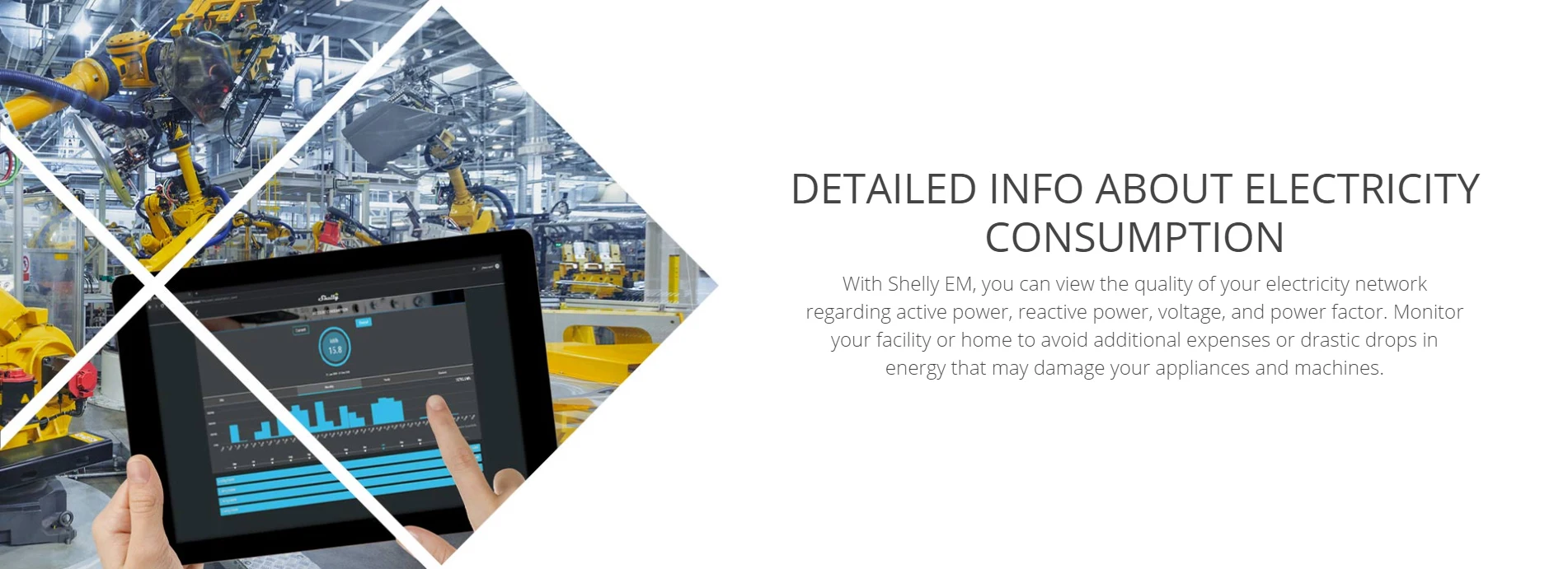 Shelly EM High Power Switch Control 2A Smart Wall Switch Mini Design ...