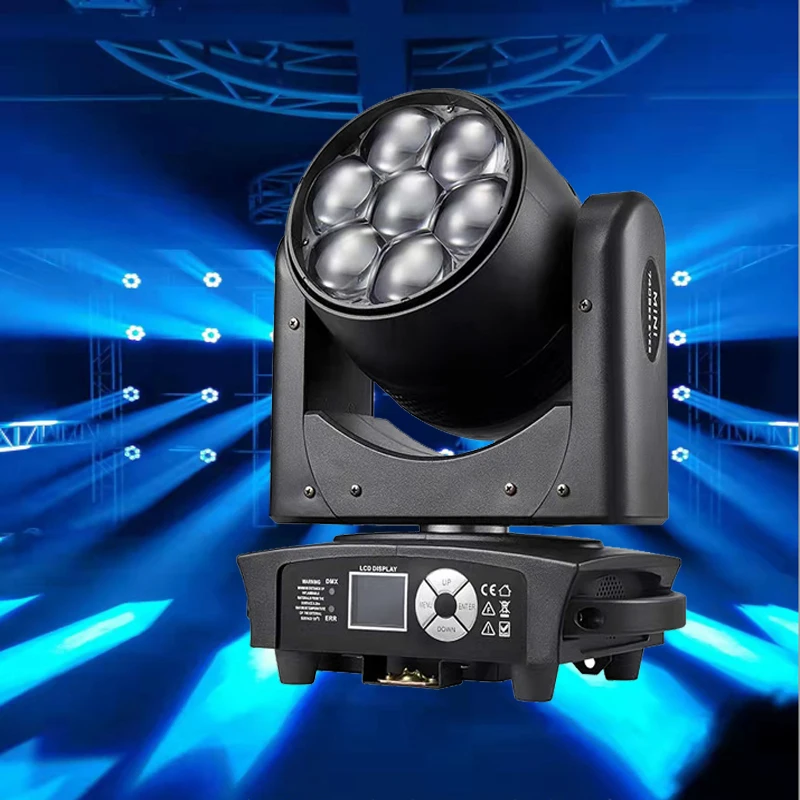 Bee Eye Light 7x40w Mini 740 K10 Led Moving Head Wash Effect Light With ...