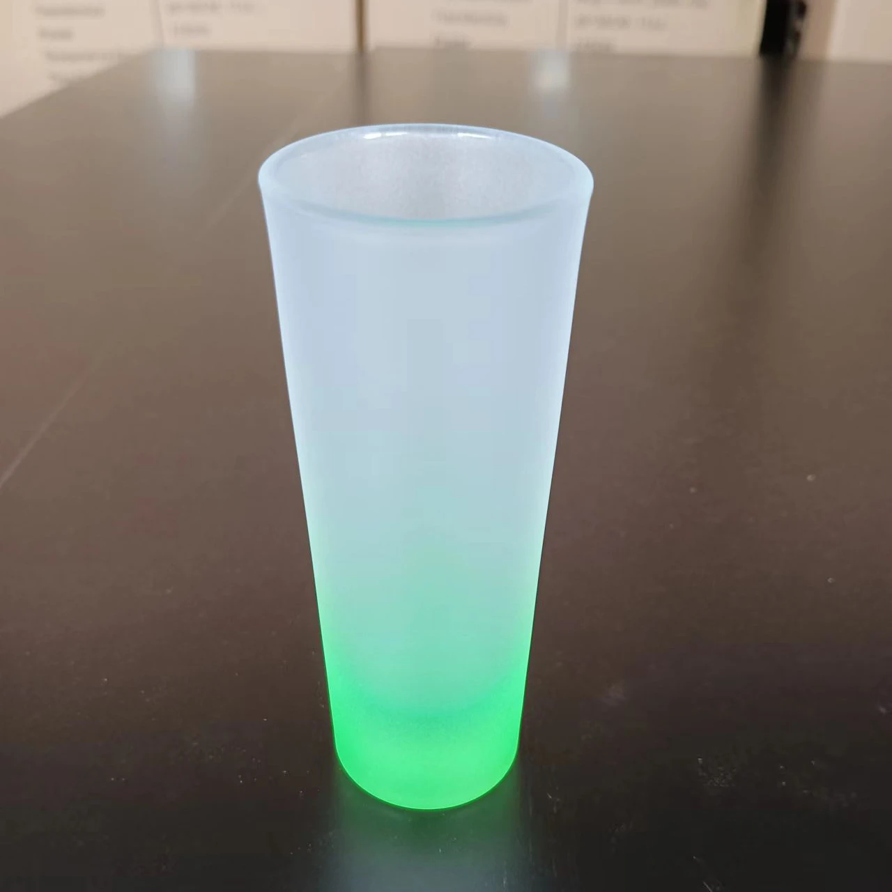 RubySub Gradient 3oz Wholesale Frosted Custom Sublimation Frosted Shot ...