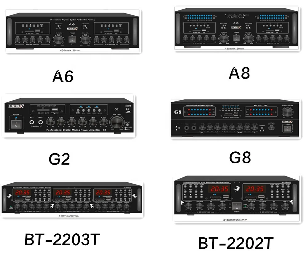 Outdoor BT Karaoke Mixer Power Amplifier for Concerts