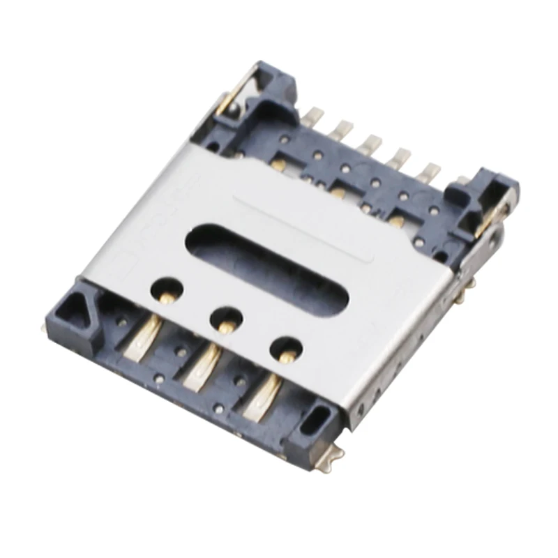 1.4H Type C NANO SIM card connectors hinge type high quality stock ...