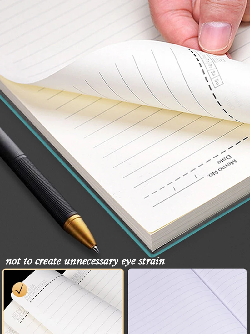 A5 A6 Refill Lined Paper 6 Holes 6-ring Loose Leaf Replaceable Blank ...