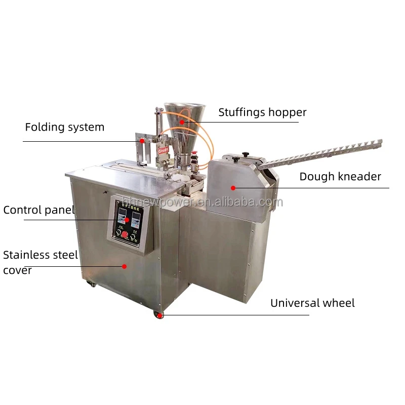 Fully Automatic Wonton Making Machine Woton Folding Filling Machine ...