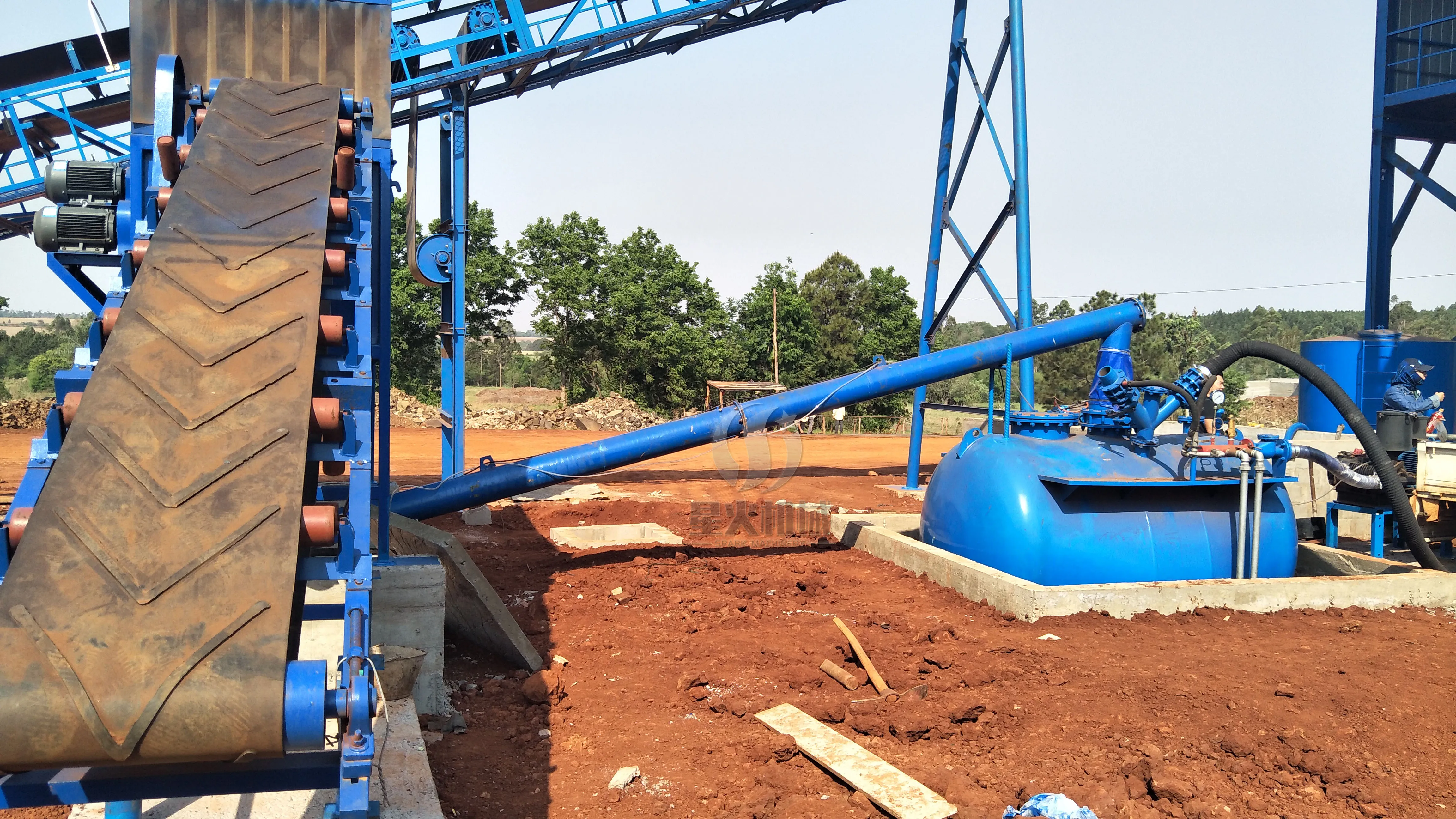 Pneumatic Cement Feeder - Efficient 5M3 Horizontal Loader